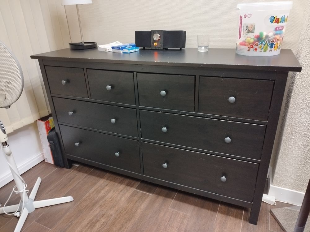 Commode en bois HEMNES (D'occasion) à Gland pour CHF 10 – retrait ...