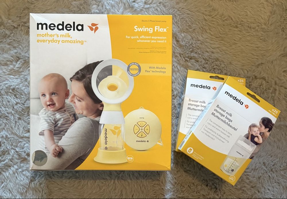 Medela Swing Flex Milchpumpe neu (Neu und originalverpackt) in Zeihen für CHF 40 – mit Lieferung ...