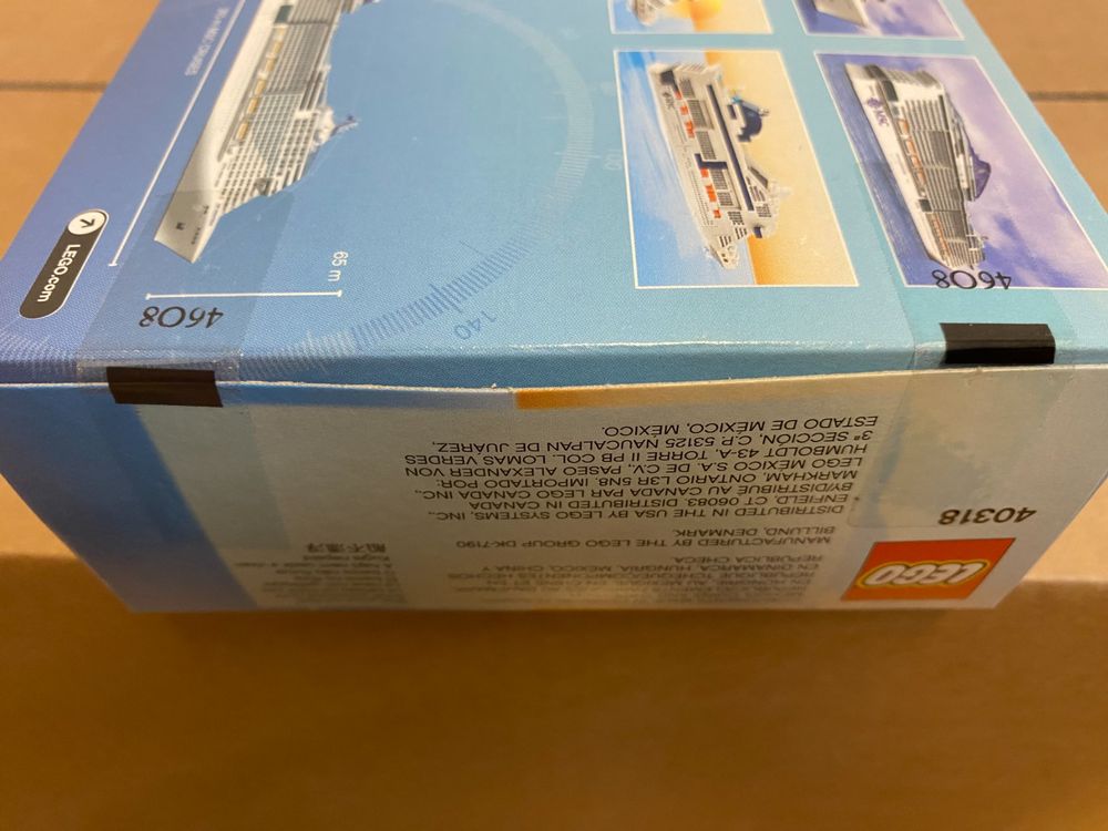 LEGO 40318 MSC Cruises Limited Edition Kreuzschiff (Neu und ...