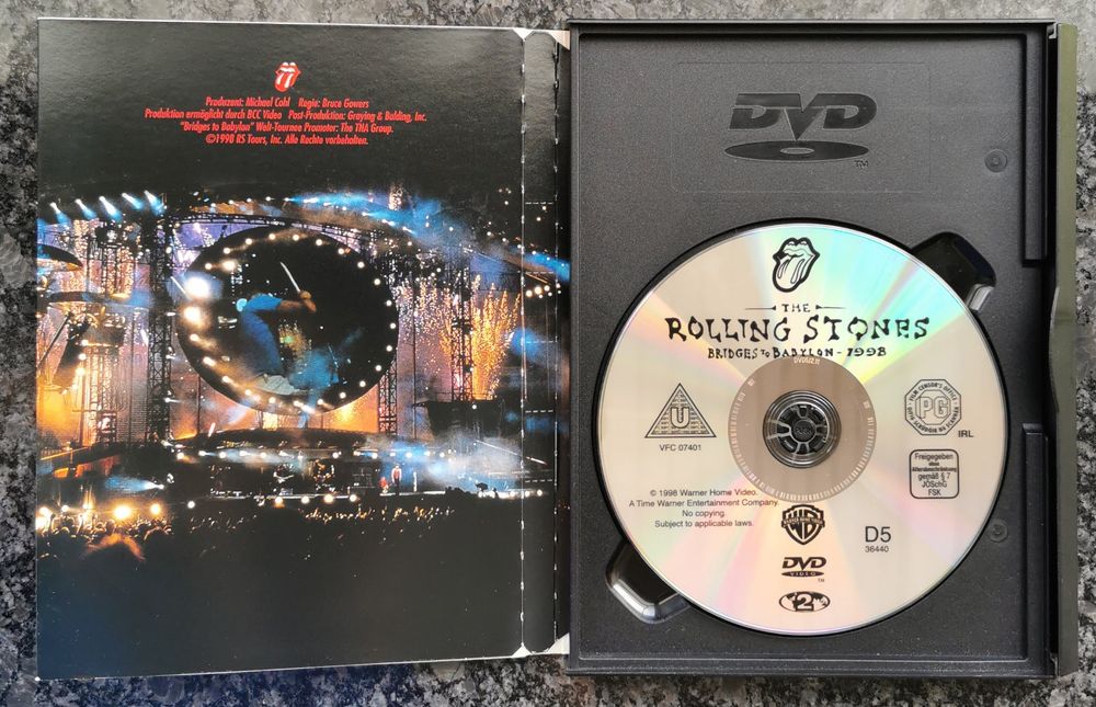 DVD The Rolling Stones Live in Concert Tour '97-'98 (Gebraucht) in Eschenbach SG für CHF 6 – mit ...