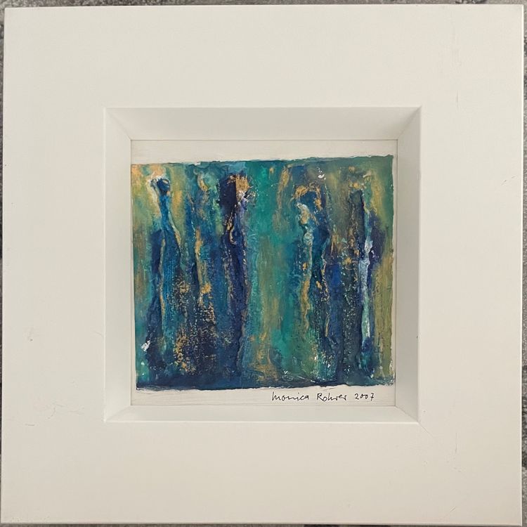 Monica Rohrer Abstrakte Mischtechnik (Gebraucht) in Root für CHF 10 – mit Lieferung auf Ricardo ...