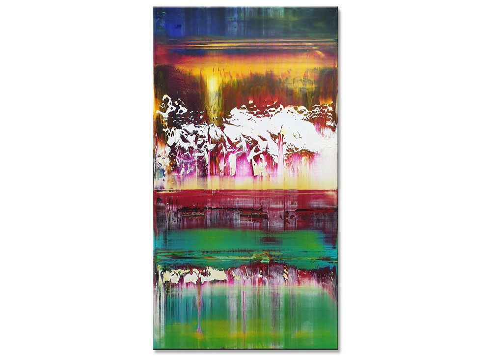 Original Malerei Gemälde "Gezeitenwirbel" von Dieu (Neu (gemäss Beschreibung)) in Dresden für ...