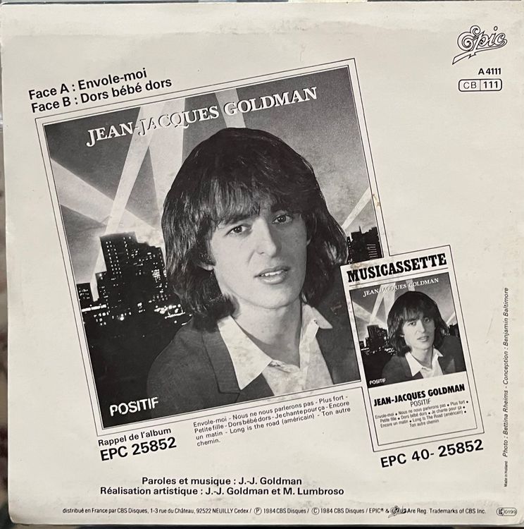 JEAN-JACQUES GOLDMAN - ENVOLE-MOI | Kaufen auf Ricardo