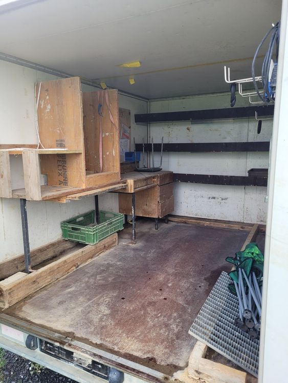 Anhänger Humbaur Iso Aufbau Werkzeuganhänger Gartenbau (Gebraucht) in ...