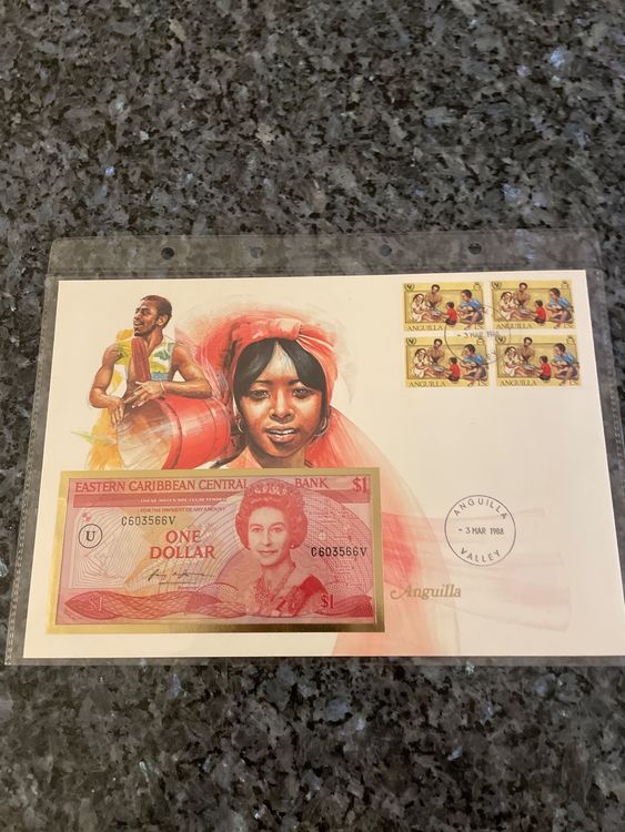 Banknotenbrief Anguilla (Neu (gemäss Beschreibung)) in Schlossrued für ...