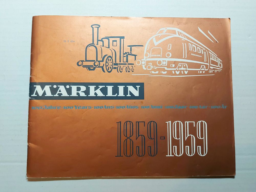 Märklin Katalog 1959 F (Gebraucht) in Bern für CHF 15 – mit Lieferung auf Ricardo kaufen