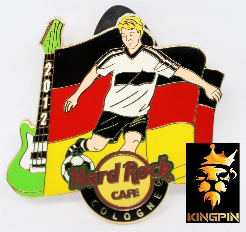HARD ROCK CAFE Pin Fussball Köln Deutschland (Gebraucht) in Hinterforst ...