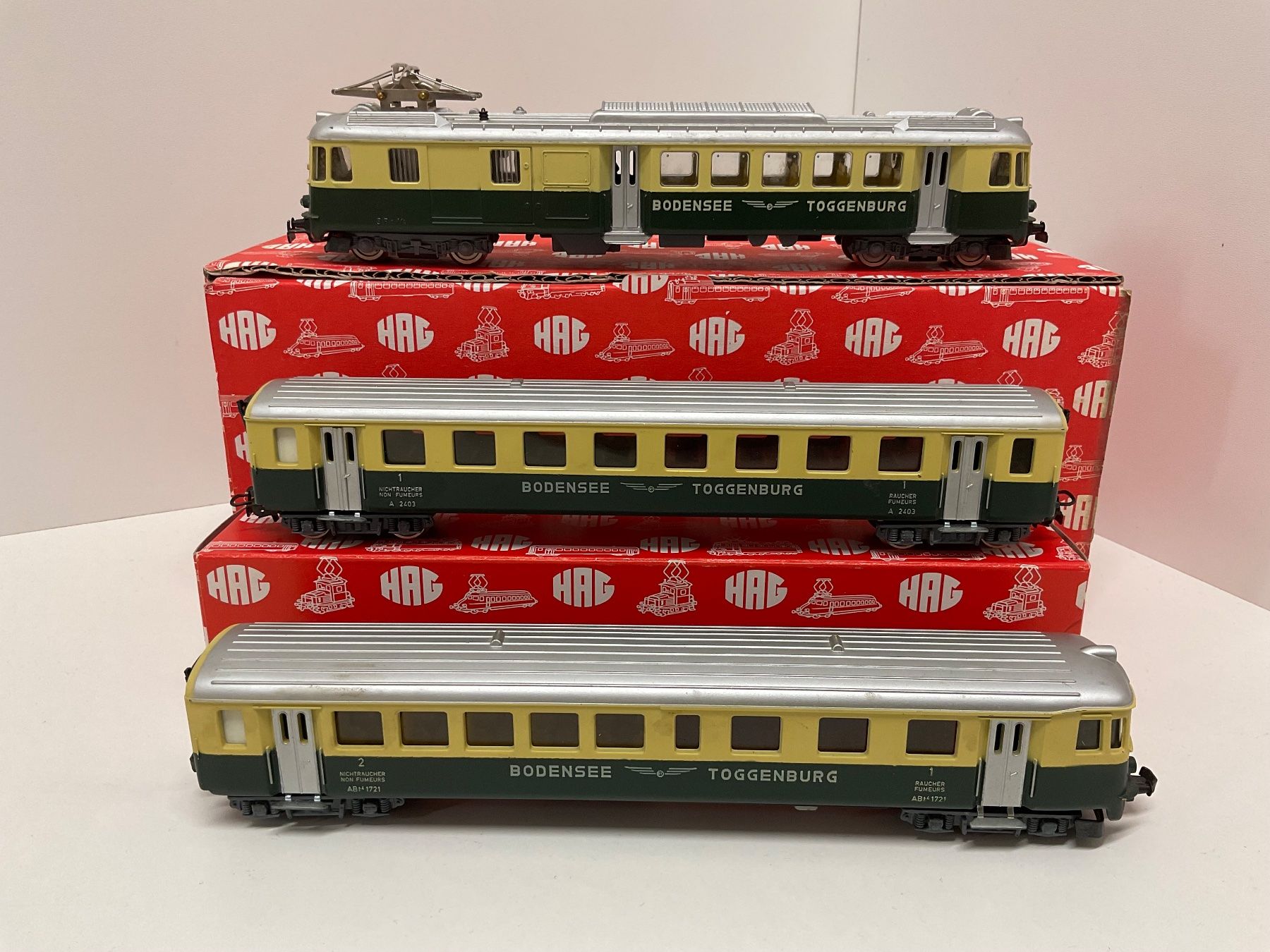 HAG Bodensee-Toggenburg 253, HO, DC Set 3 Teilig Bespielt (Gebraucht ...