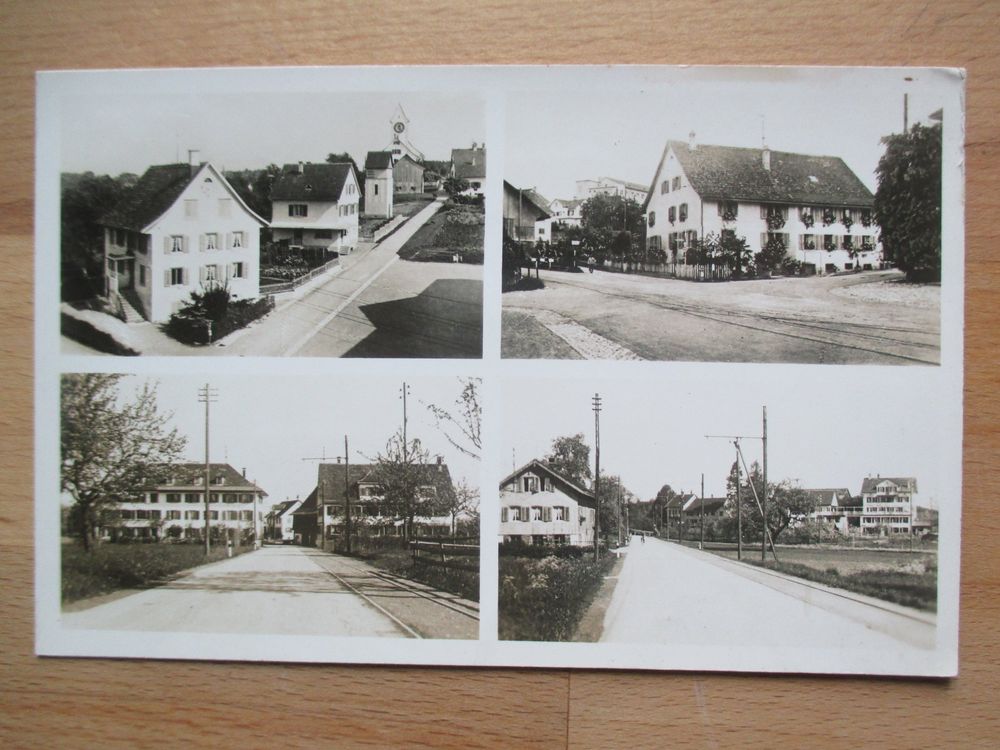 AK Oetwil am See 4-bildrig mit Tramlinie (Gebraucht) in Obfelden für CHF 40 – mit Lieferung auf ...