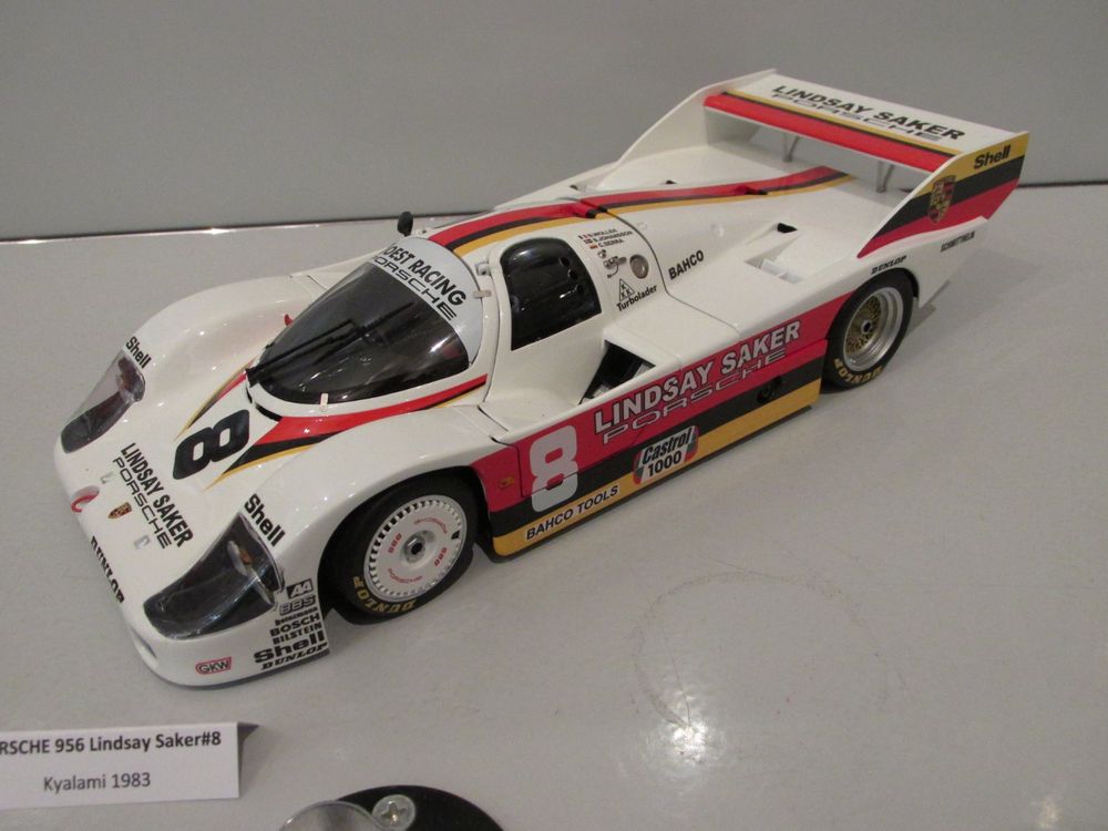 PORSCHE 956 "LINDSAY SAKER" Kyalami 1983 MPA 1:18 OVP UNIKAT (Neu ...