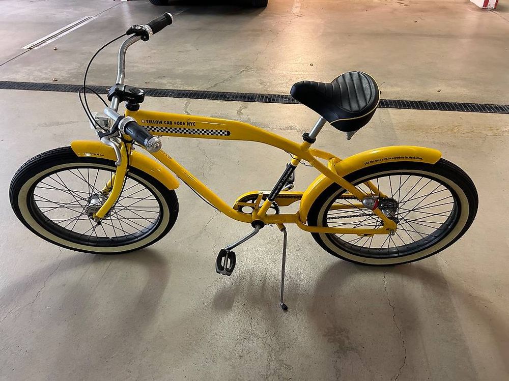 Cooles Yellow Cab NYC Cruiser Bike, Top Zustand! (Gebraucht) in baar ...