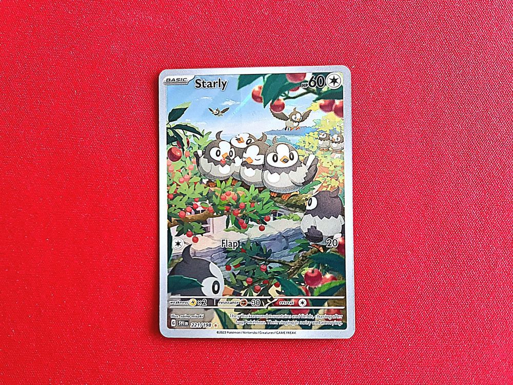 Starly Art Rare Scarlet & Violet - EN - (MINT) | Kaufen auf Ricardo