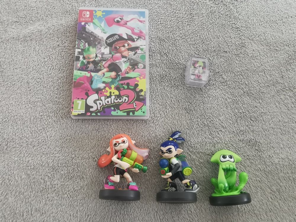 Nintendo switch Splatoon 2 + amiibo (D'occasion) à Peyres-Possens pour ...