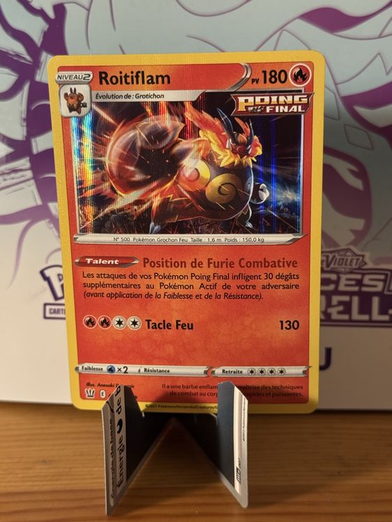 Carte Pokémon Roitiflam 025/163 rare FR🔥 (Neu (gemäss Beschreibung)) in ...