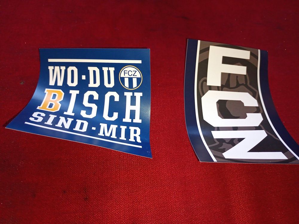 FCZ Sticker 2x (Neu und originalverpackt) in Stäfa für CHF 8 – mit ...