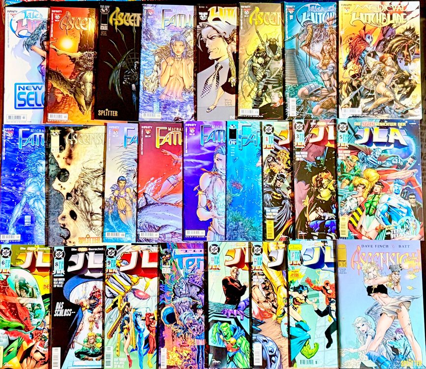 25 Comics: u.a. JLA, Faith, Ascension, for reseller! (Gebraucht) in ...