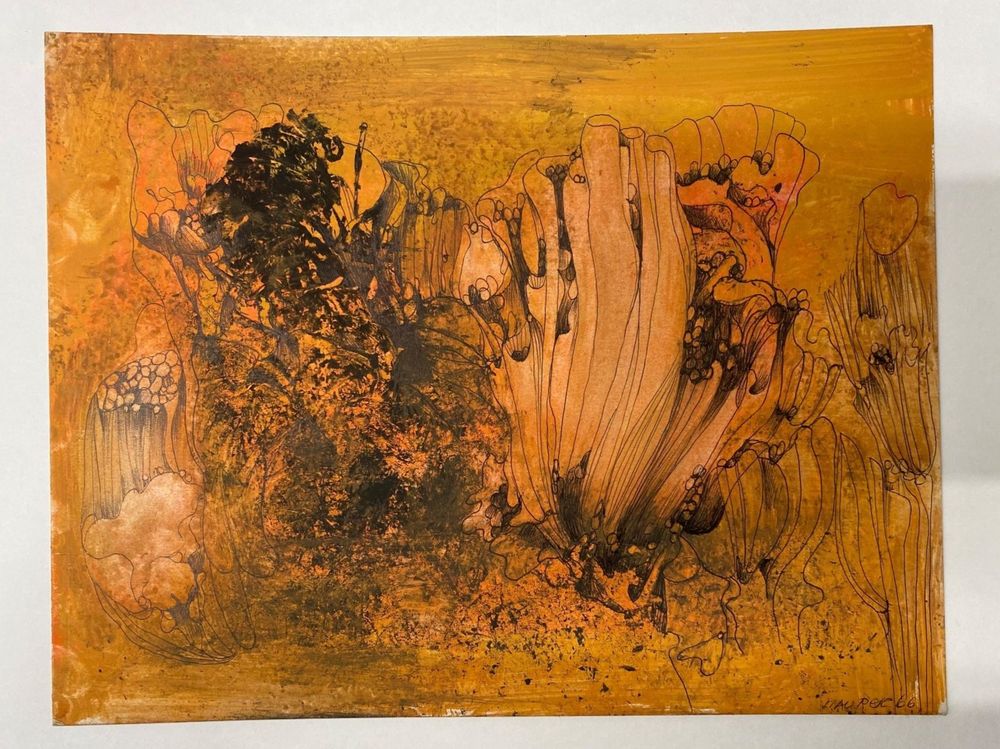 Lisa Maurer - Racle (1930–2005) Original Mischtechnik 66 | Kaufen auf ...