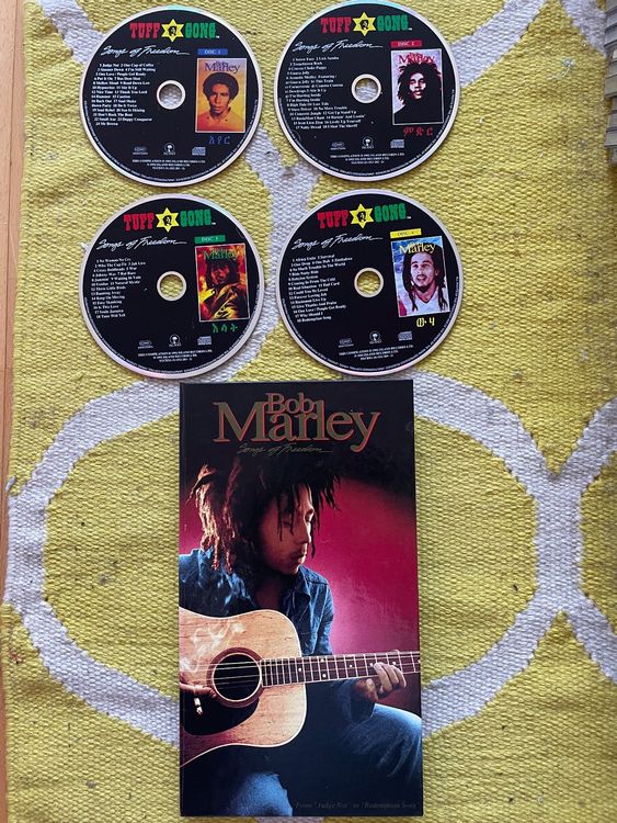 BOB MARLEY-BOX SET 4CD BOX SONGS OF FREEDOM LIMITED EDTION (Gebraucht) in Rorschacherberg für ...
