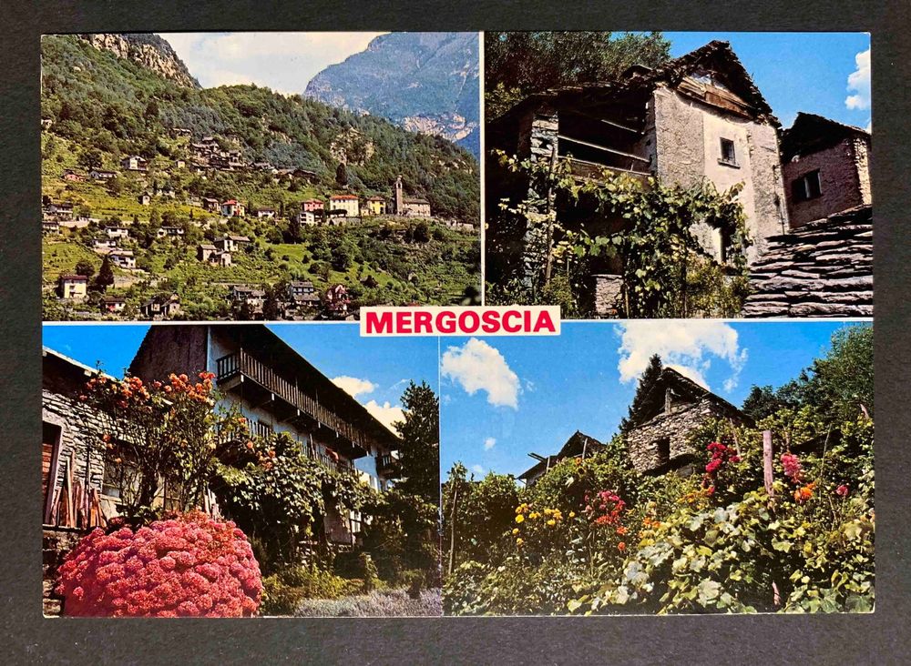 AK Mergoscia 4 Bild Karte (Gebraucht) in Goldau für CHF 1 – mit Lieferung auf Ricardo kaufen