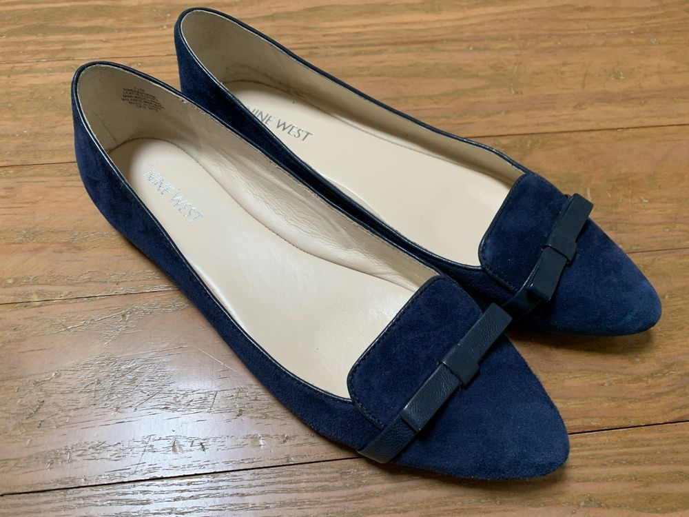 Scarpe donna scamosciate blu Nine West tg 7 1/2 (39) (Usato) a ...