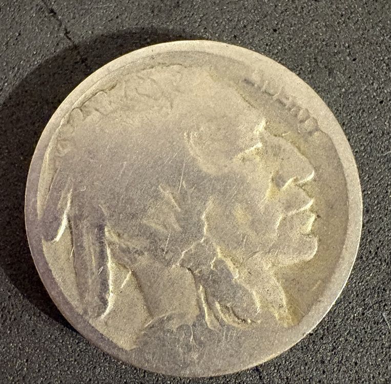Pièce de collection : Buffalo Nickel 5 cents - États-Unis (D'occasion ...