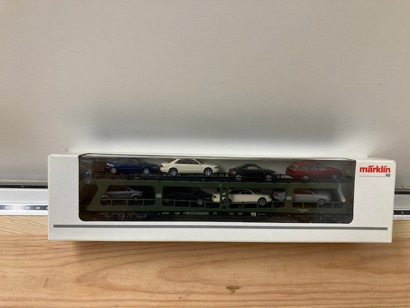 Märklin H0 4084 Reisezug-Autotransportwagen DDm 915 DB (Gebraucht) in ...