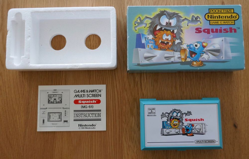 Nintendo Game & Watch SQUISH MG-61 | Kaufen auf Ricardo