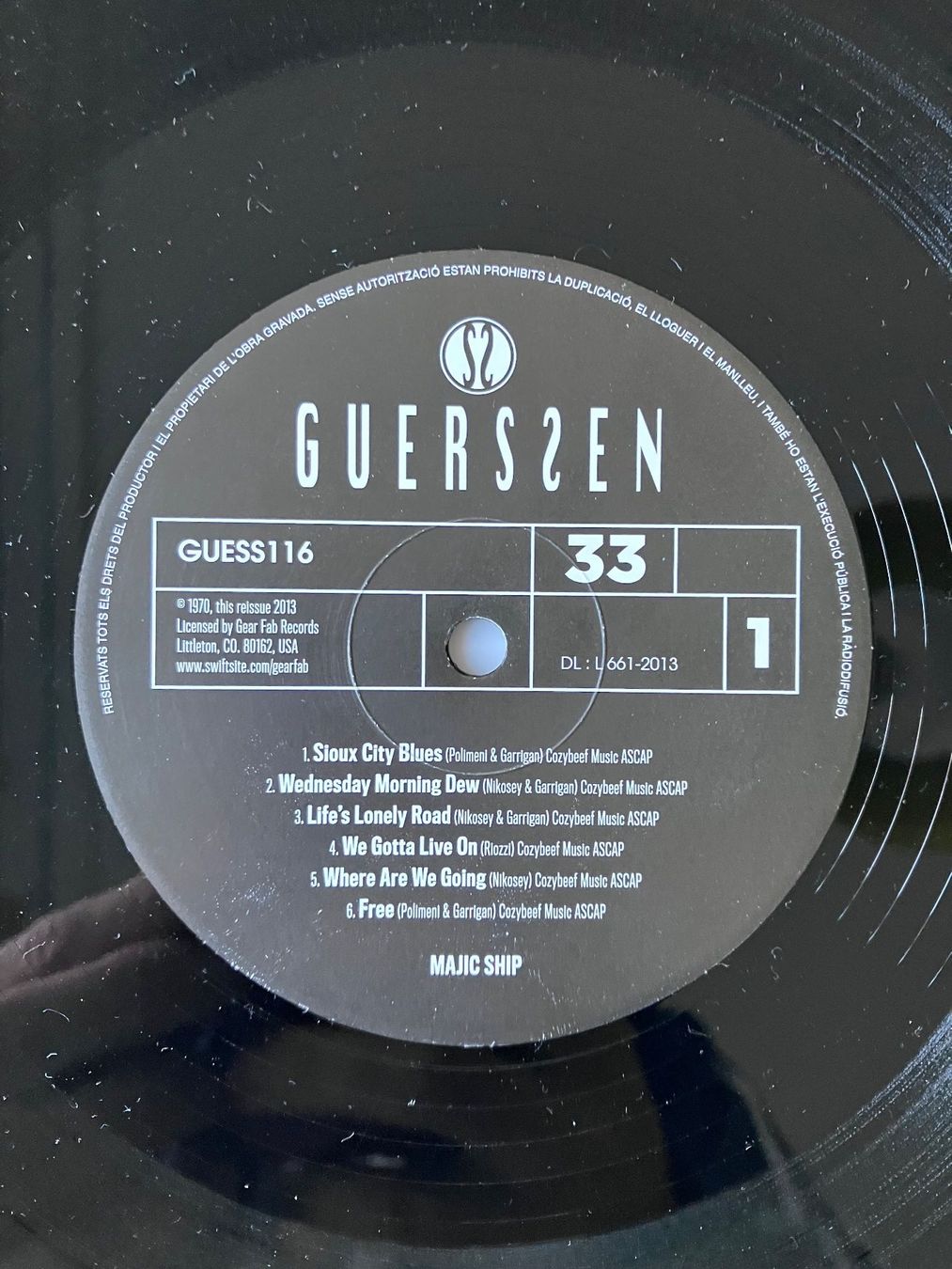 Majic Ship – Majic Ship (RI 2013 LP (Gebraucht) in Luzern für CHF 19 ...