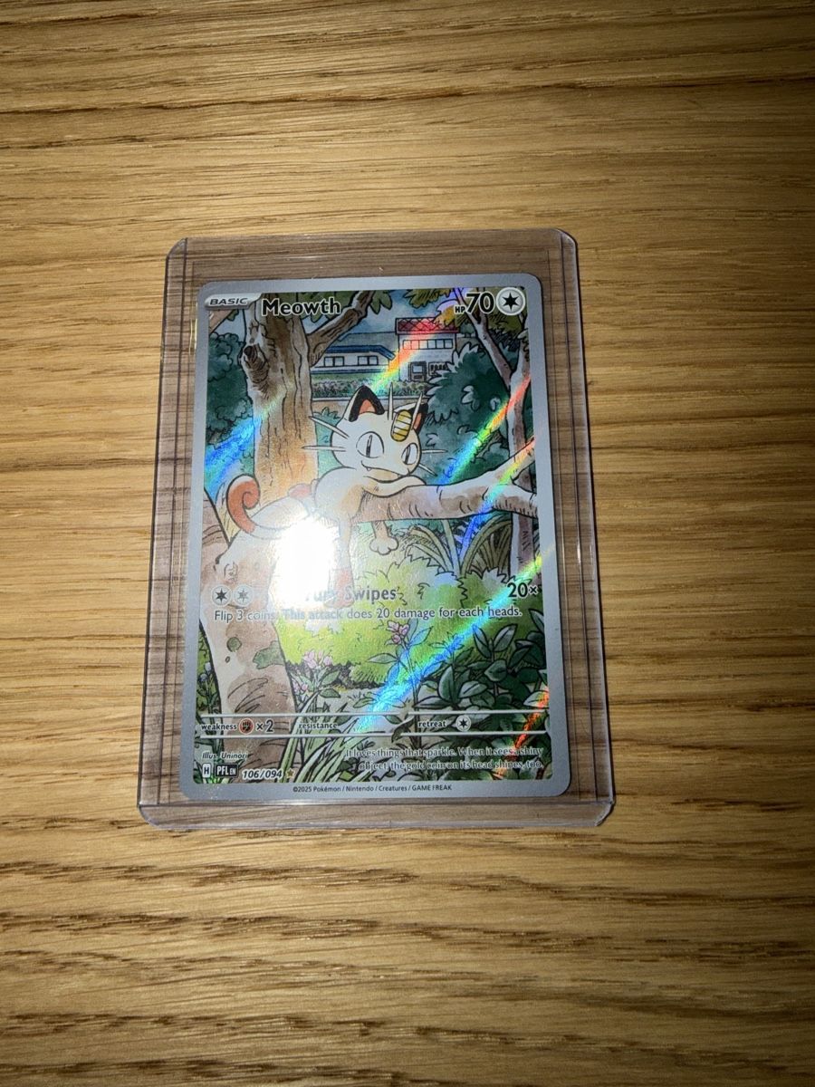 Meowth Pokémon Karte 106/094 - Selten! Top Zustand! (Neu (gemäss ...
