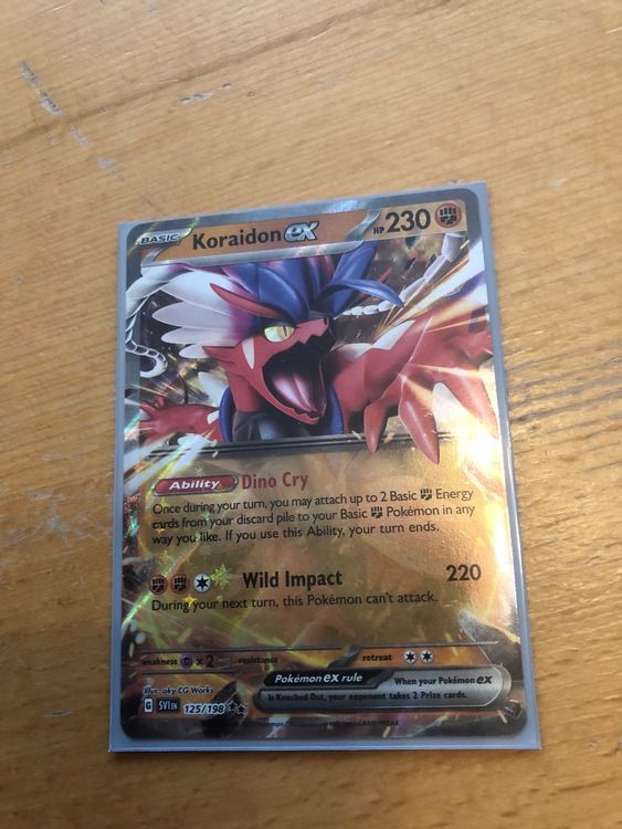 Pokemon Karte Koraidon | Kaufen auf Ricardo