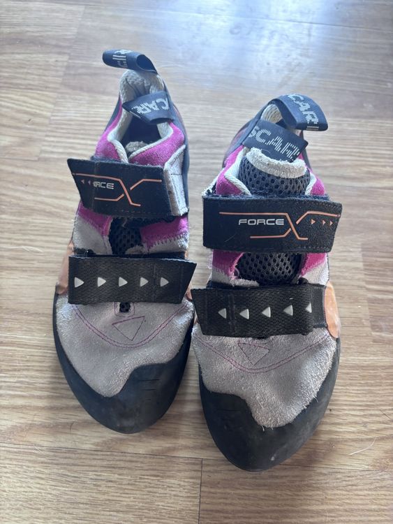 Scarpa force x t36.5 bon état (Gebraucht) in Glion für CHF 25 – mit ...