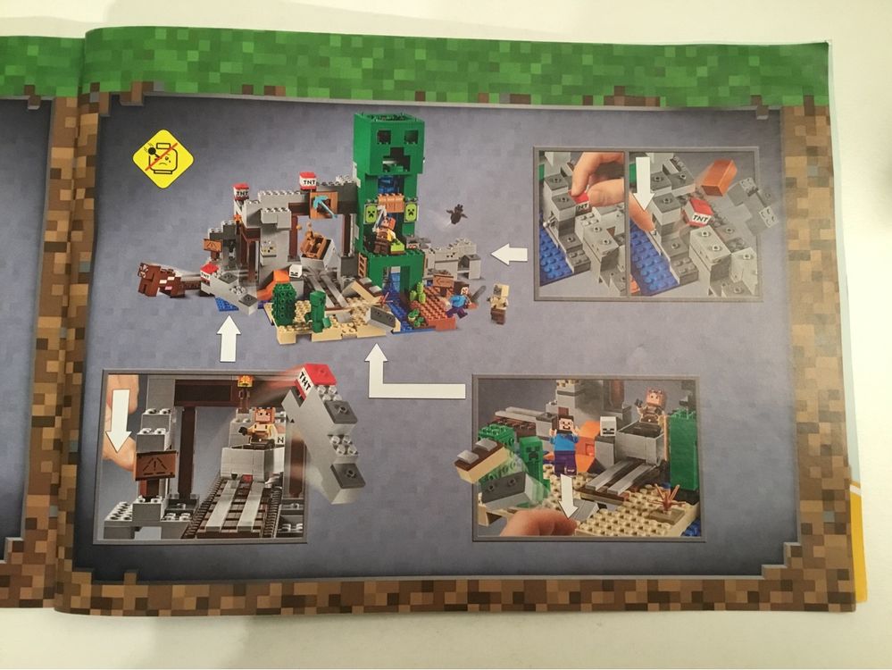 Lego Minecraft the Creepermine 21155 von 2019 komplett (Gebraucht) in ...