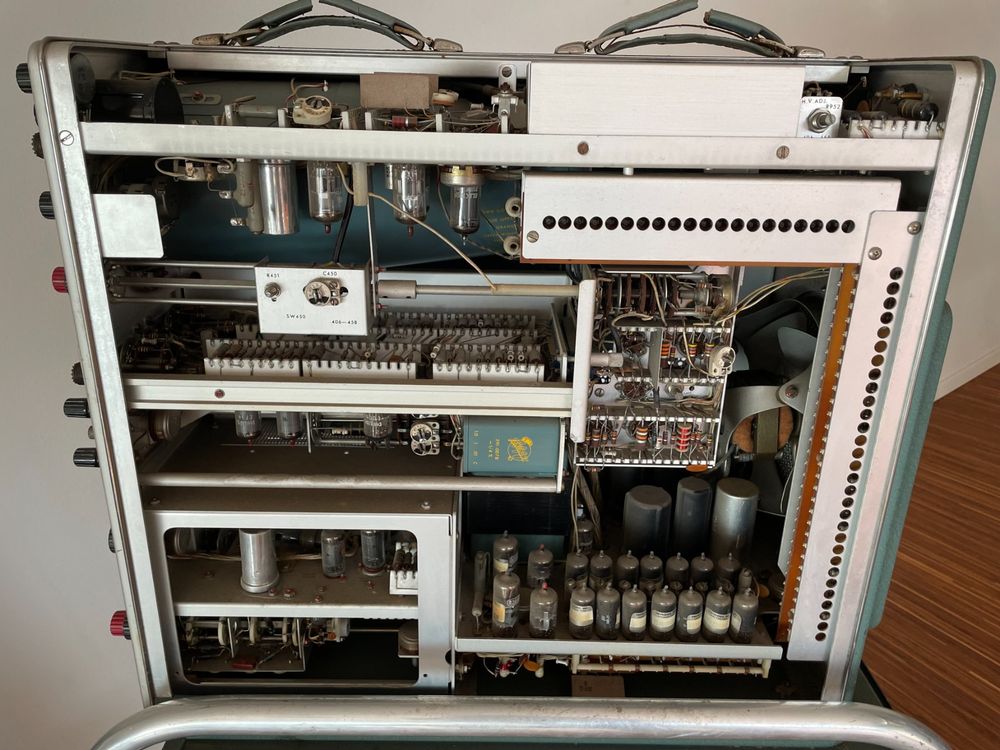Oszilloskop Tektronix 555, Rarität, über 100 Röhren!! (Defekt) in ...