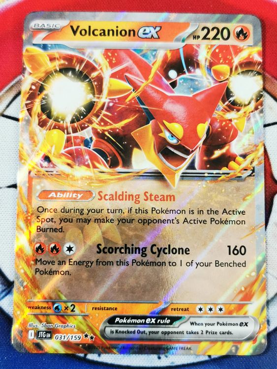 Pokemon Volcanion ex 031/159 Journey Together EN (Neu (gemäss ...