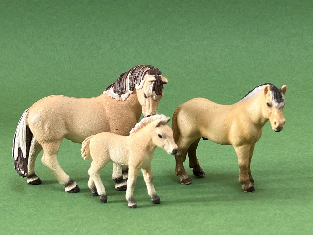 Schleich Fjordpferde Stute Hengst Fjordpferd Ford Pferd (Gebraucht) in Ennetbaden für CHF 38 ...