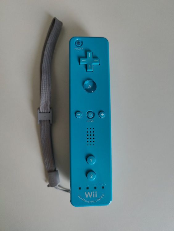 Wii Remote Motion Plus Blau | Kaufen auf Ricardo