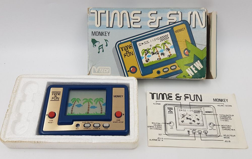Console Time & Fun - Monkey - VTech 1981 HS (No Game Watch) (Gebraucht ...