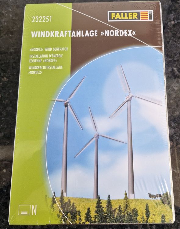 Windkraftanlage/Bausatz 232251 Faller (Neu und originalverpackt) in ...