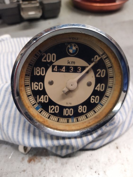 BMW R69S, R50S R50 VDO Motorrad Tacho Orginal (Gebraucht) in Goldau für ...