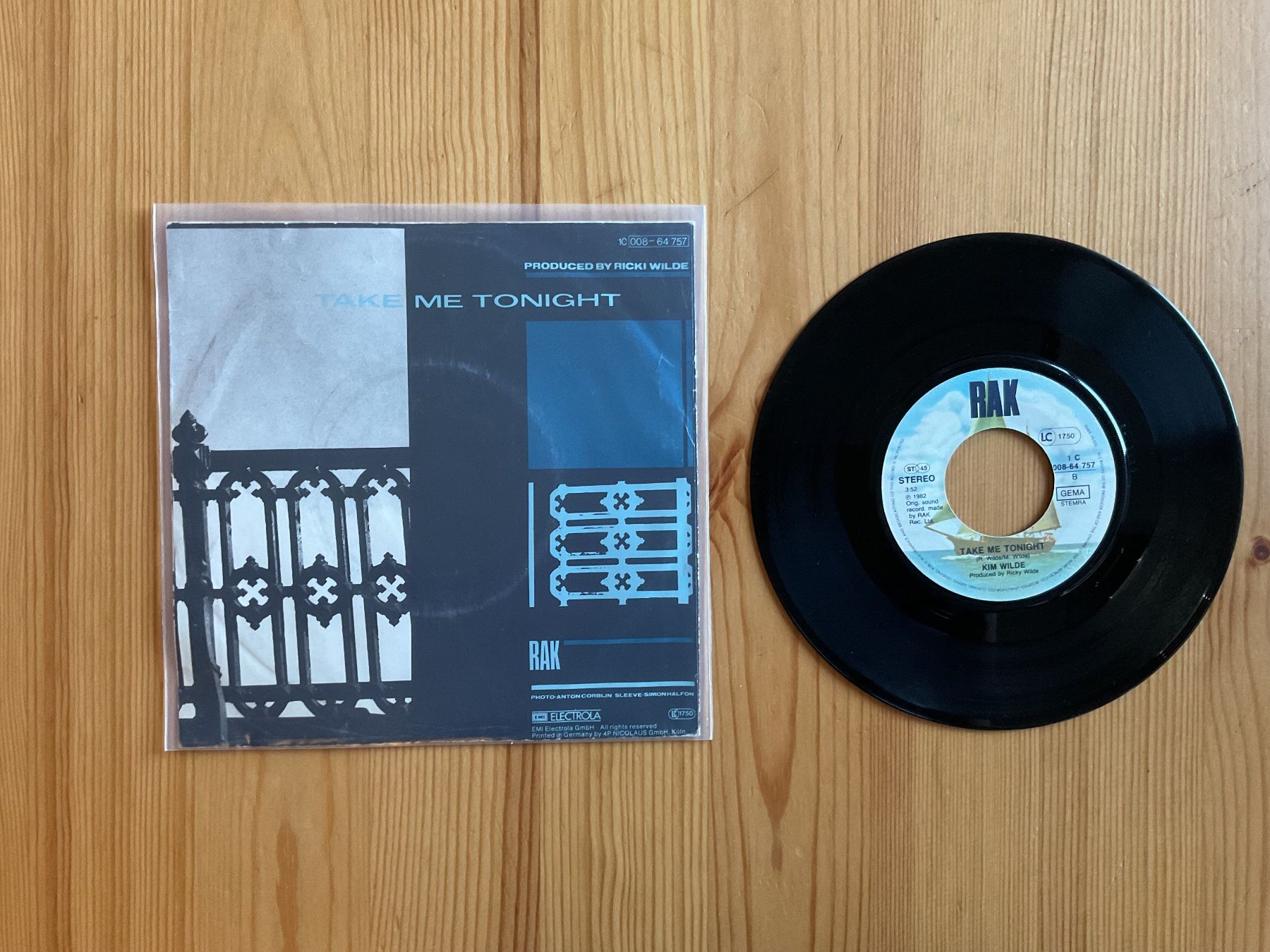 Single 7’’ - Kim Wilde / View From A Bridge (D'occasion) à Ocourt pour ...