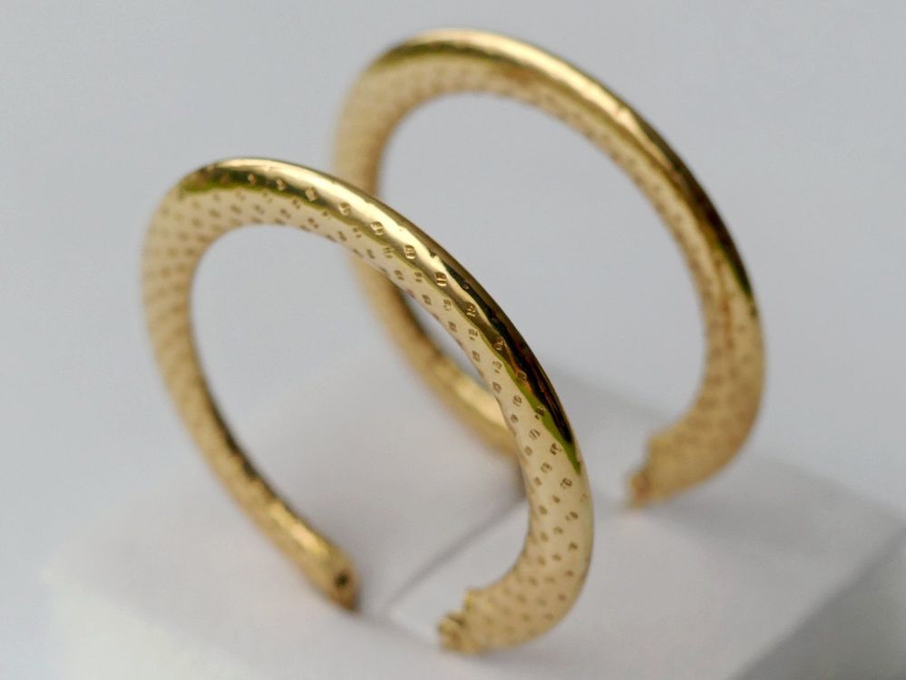 Creolen Gelbgold 750 | Kaufen auf Ricardo