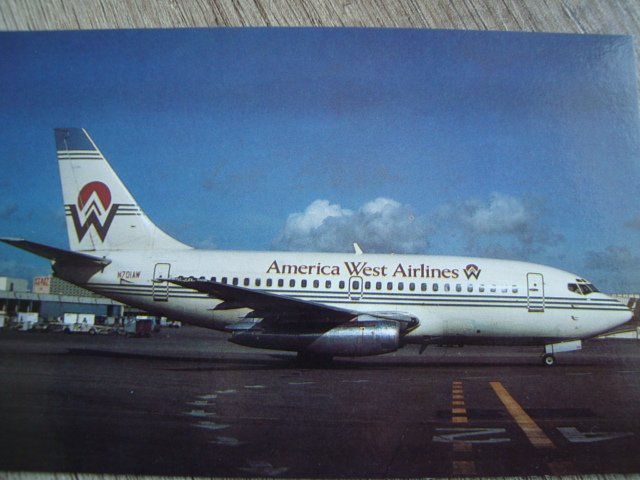 America West AW (USA) Boeing 737-130 N701AW (Neu und originalverpackt ...