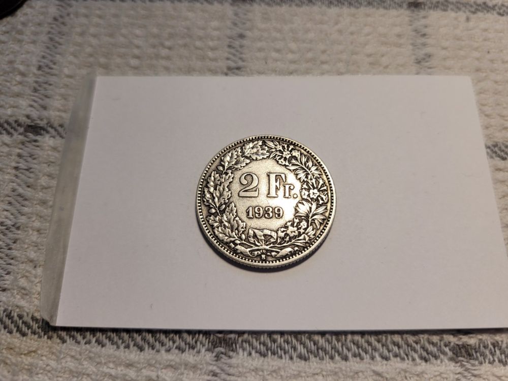 2 Franken 1939 | Kaufen auf Ricardo
