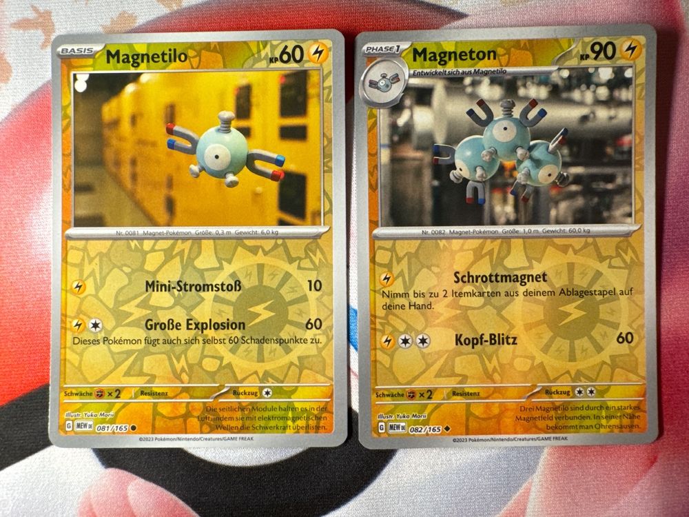 Pokemon 151 Magnetilo / Magneton Reverse Holo | Kaufen auf Ricardo