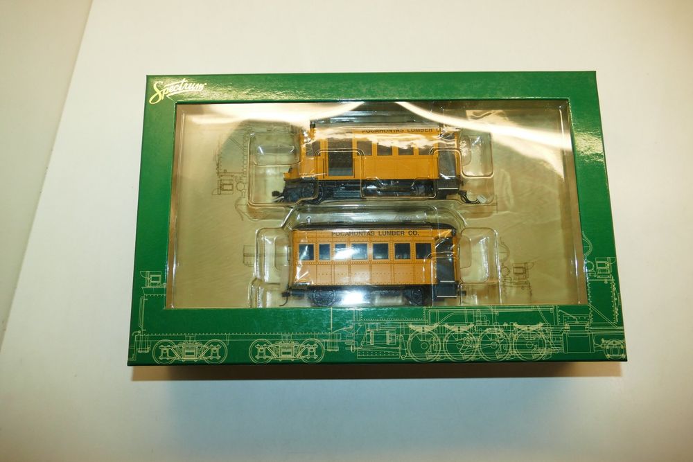 Bachmann Spectrum 0n30: Rail Bus & Trailer Pochahontas Lumbe (Neu und ...