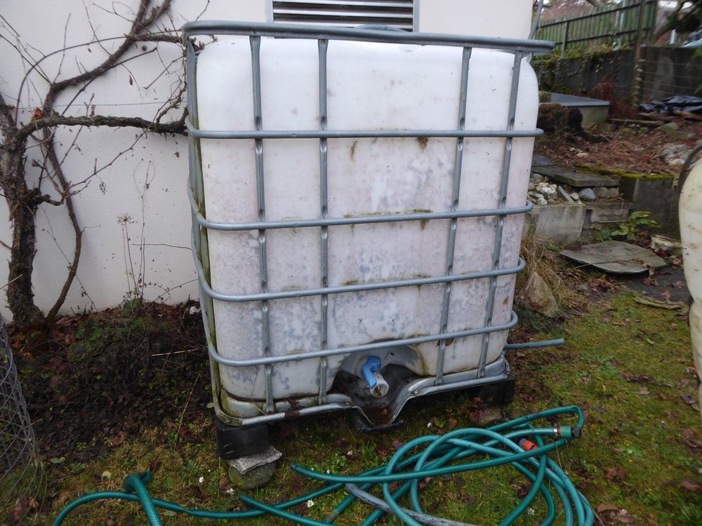 Regenwassertank 1000 Liter (Gebraucht) in Hettlingen für CHF 26 – nur ...