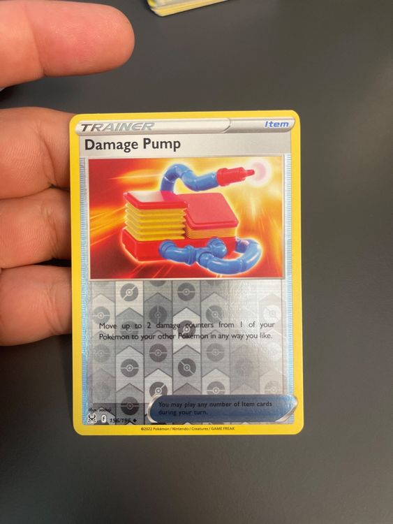 Damage Pump Reverse Holo 156/196 Lost Origin EN | Kaufen auf Ricardo