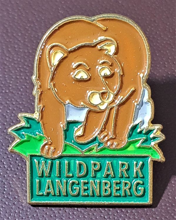 Q609 - Pin Wildpark Langenberg Sihlwald - Bär | Kaufen auf Ricardo