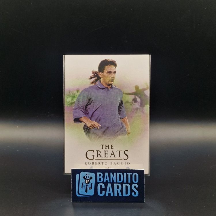 Futera Unique Roberto Baggio The Greats Italien - topps (Gebraucht) in ...