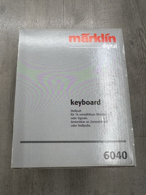 Märklin 6040 Keyboard (Gebraucht) in Lupsingen für CHF 33 – nur ...